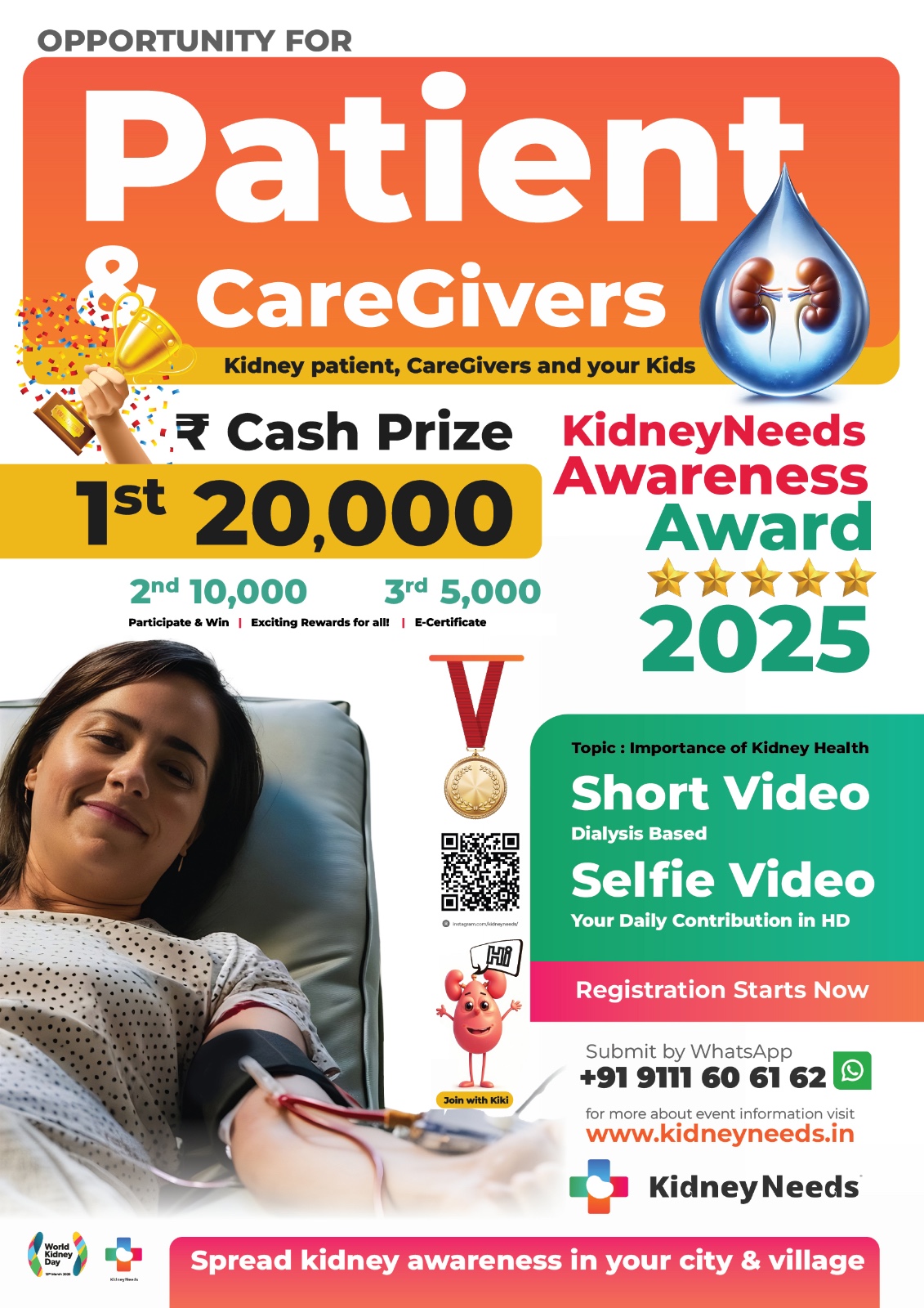 KidneyNeeds - Holistic app for all your Kidney's needs